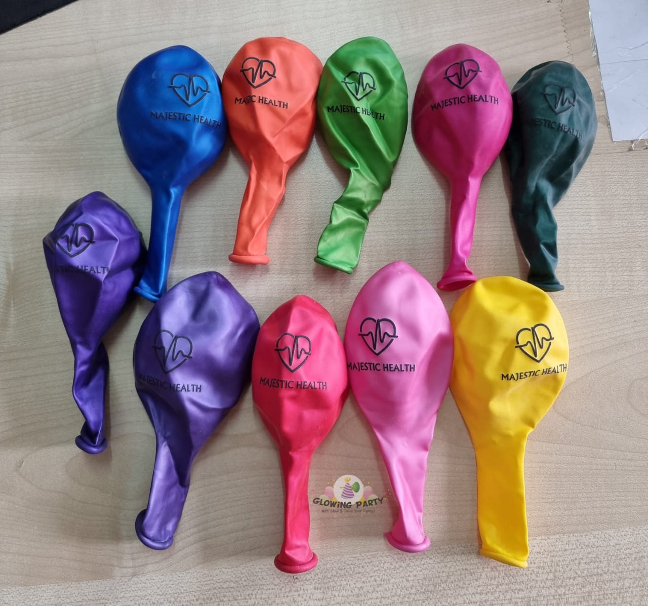 Custom Print Balloon- Personalized Your Own Balloon - Glowing Party House