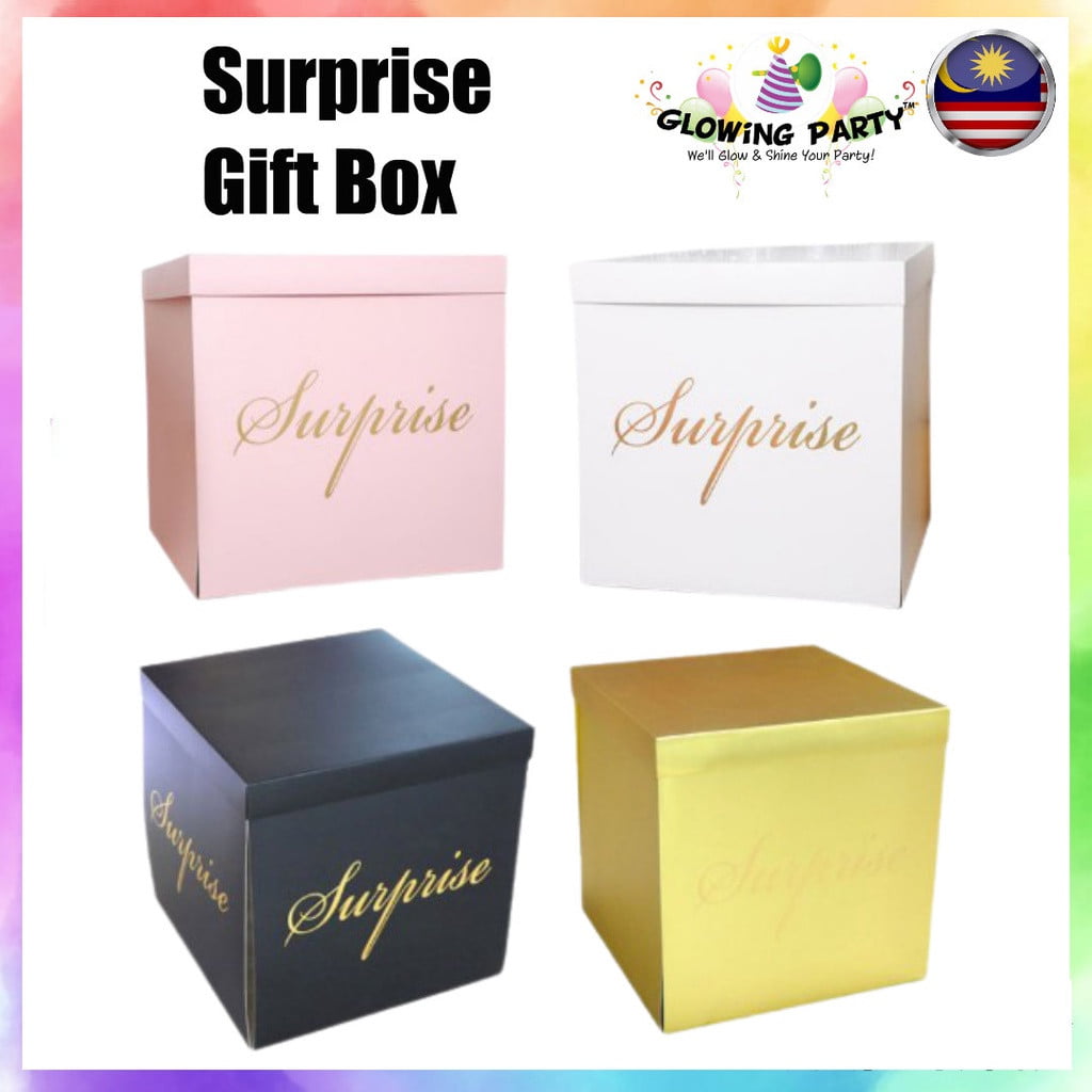 Surprise Gift Box (Printed Surprise) - Big - Glowing Party House